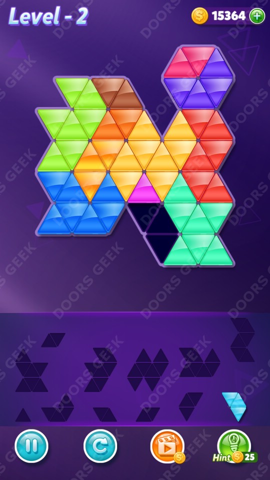 Block! Triangle Puzzle Champion Level 2 Solution ~ Doors Geek