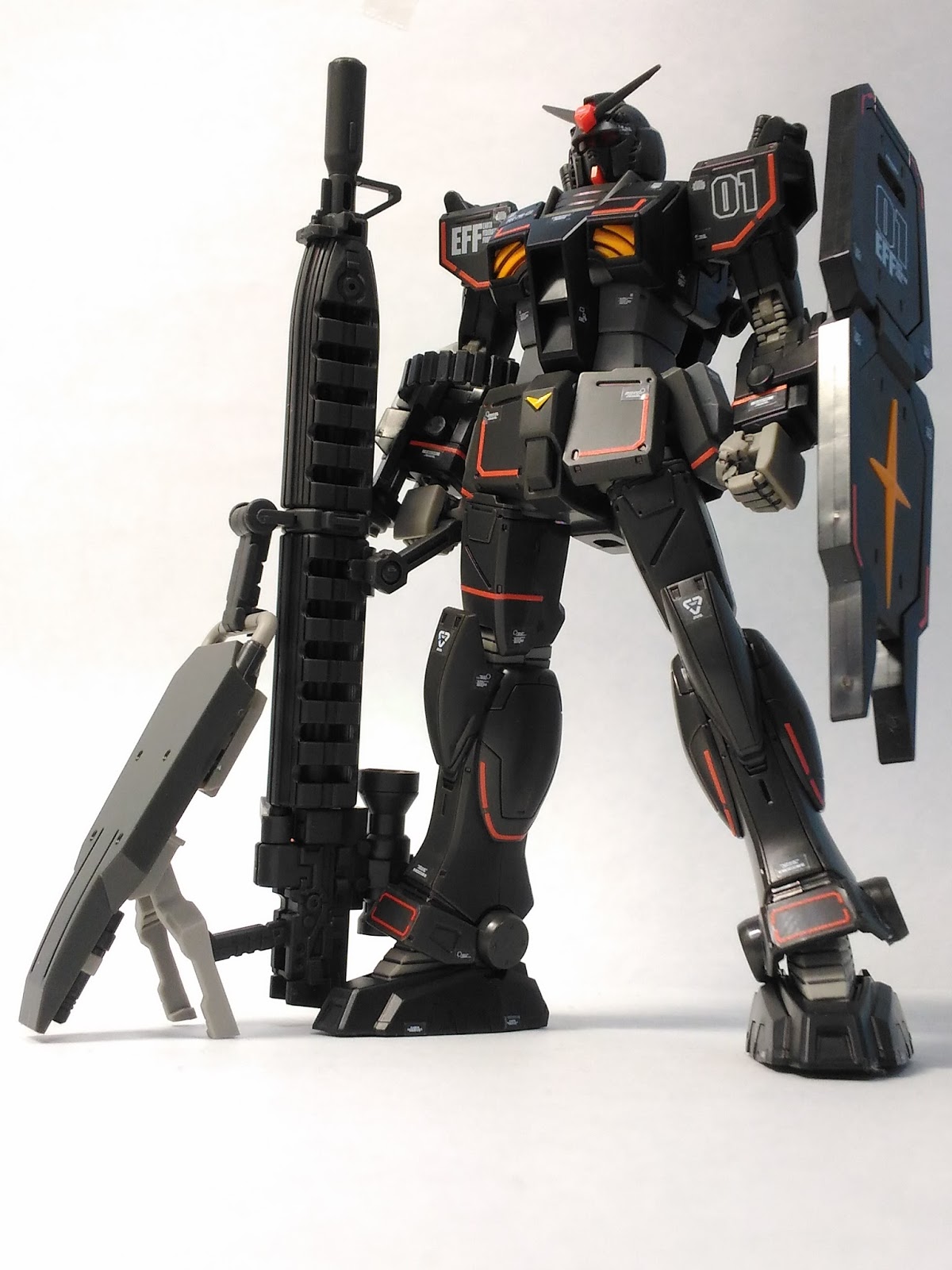 Sketsa Langit: Gunpla #35 - HGGO Gundam FSD + Long-range Beam Rifle ...