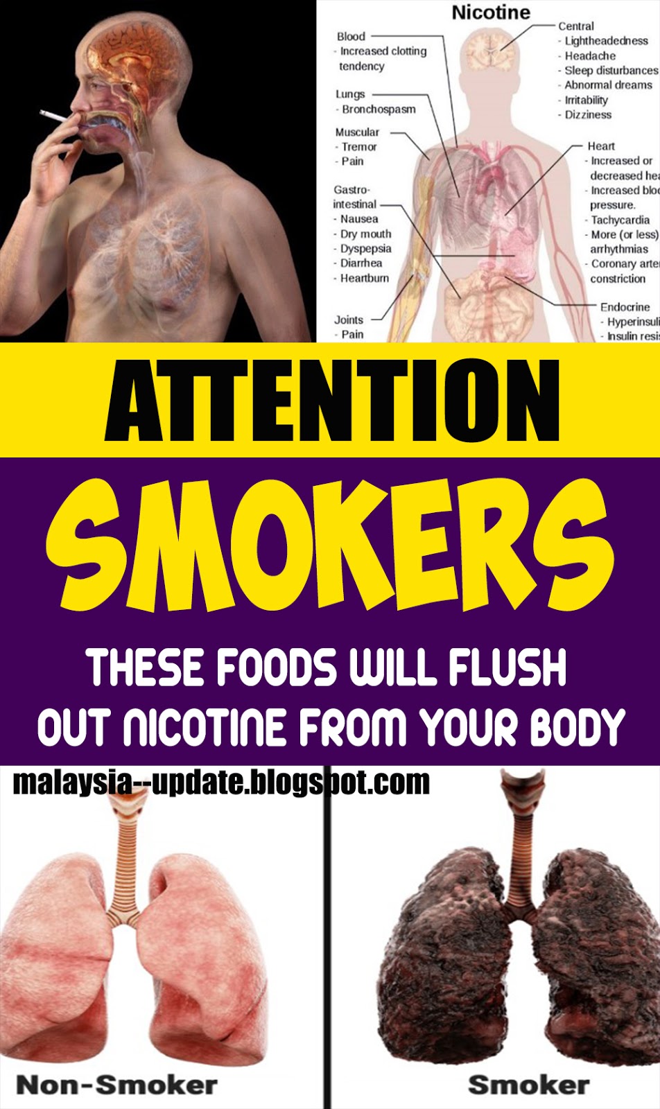 Consideration SMOKERS: THESE FOODS WILL FLUSH OUT NICOTINE FROM YOUR ...