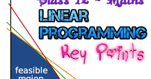 Cbse Papers Questions Answers Mcq Cbse Class 12 Mathematics Linear Programming Key 