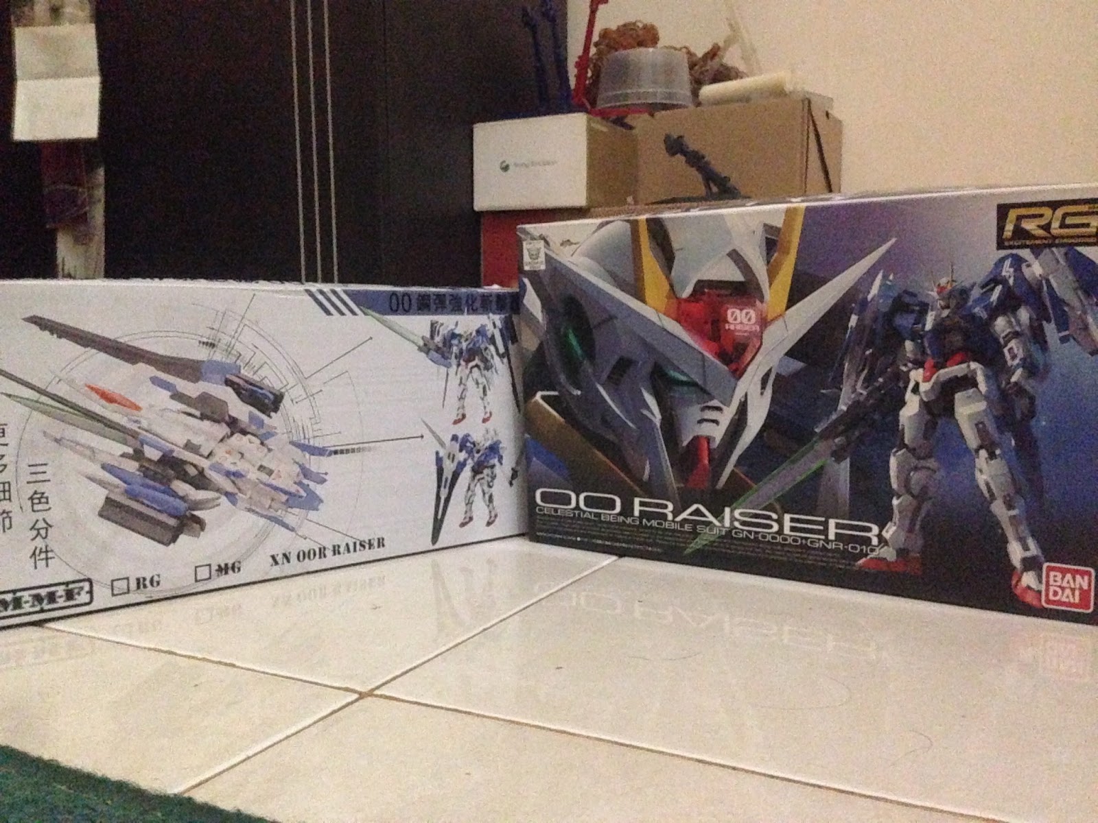 Review RG OO Raiser XN (GN-0000 + GNR-010 XN) ~ AA GUNDAM