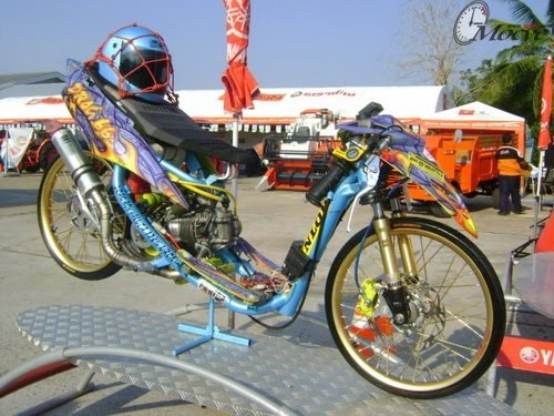 Modifikasi Yamaha Mio "Drag 2012" - Sarboah