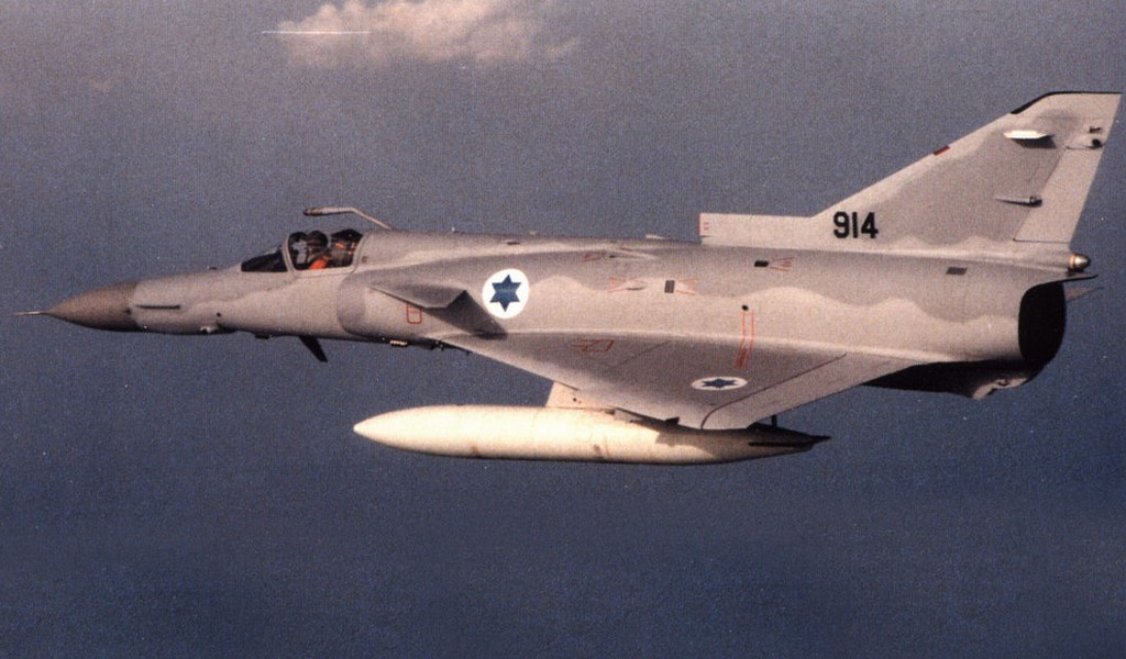AVIÕES MILITARES: IAI Kfir