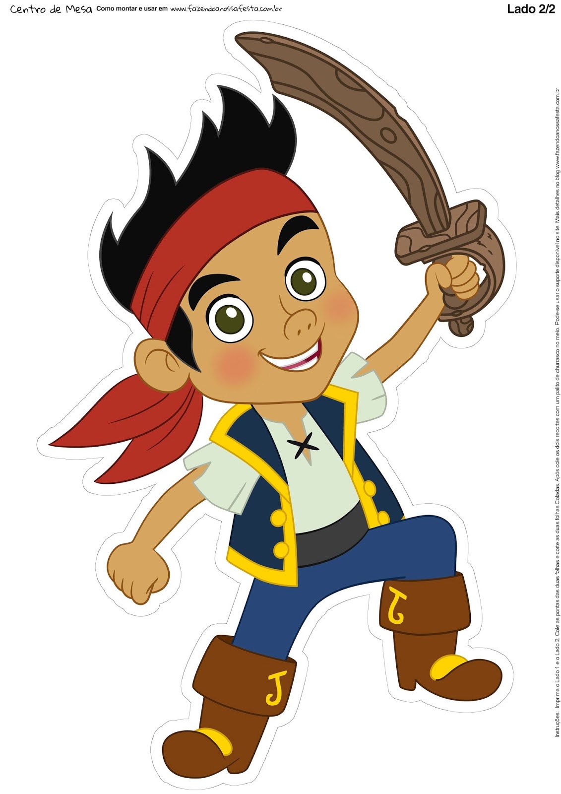 Jake And The Neverland Pirates Cutouts