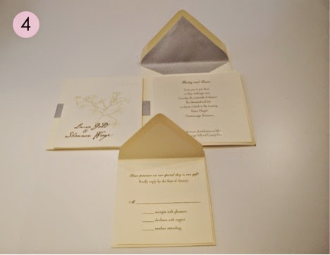 Soirées Blog: How to Assemble a Wedding Invitation in 6 Easy Steps