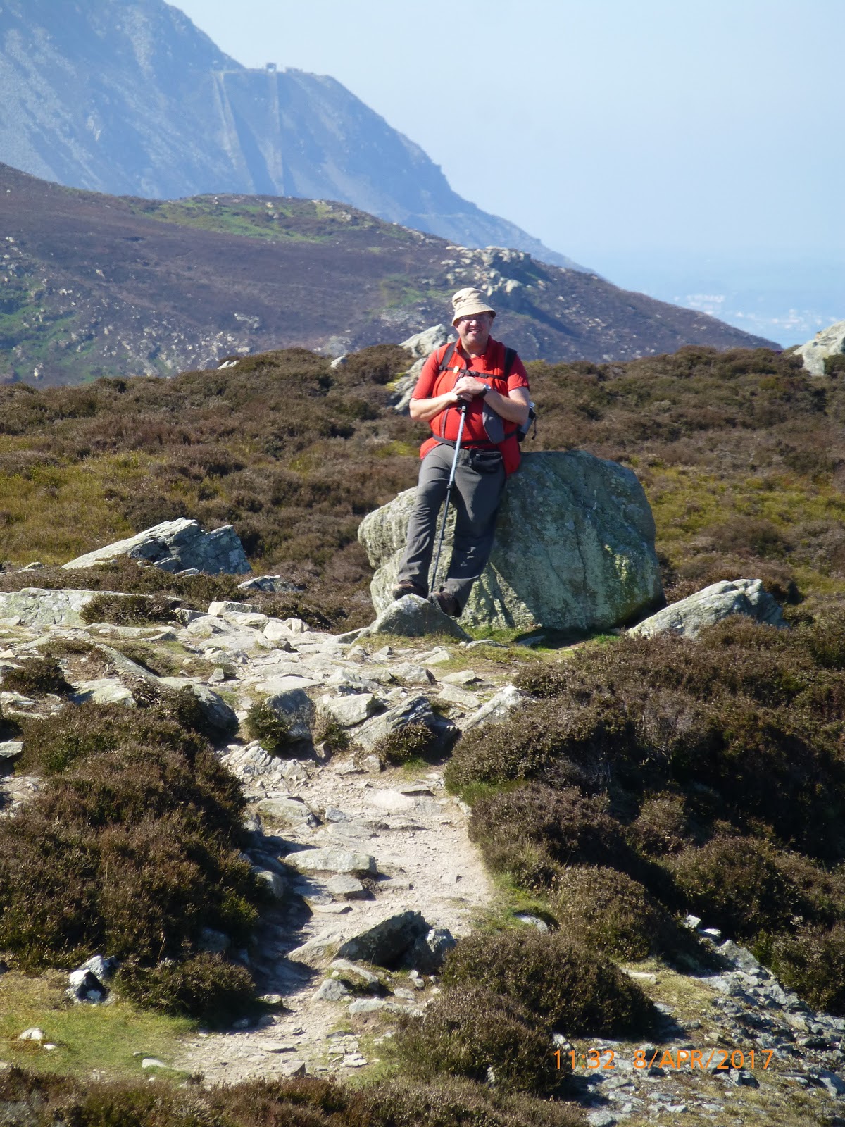 Harris Hikers: Conwy Mountain 8th April 2017