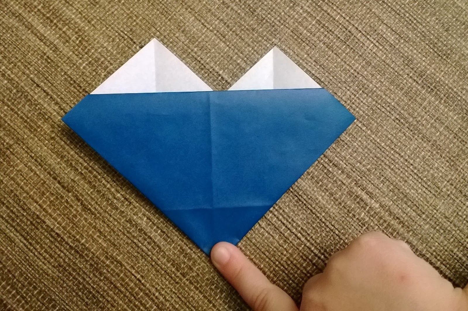 Arte Diem (Craft the Day): Origami Double Heart