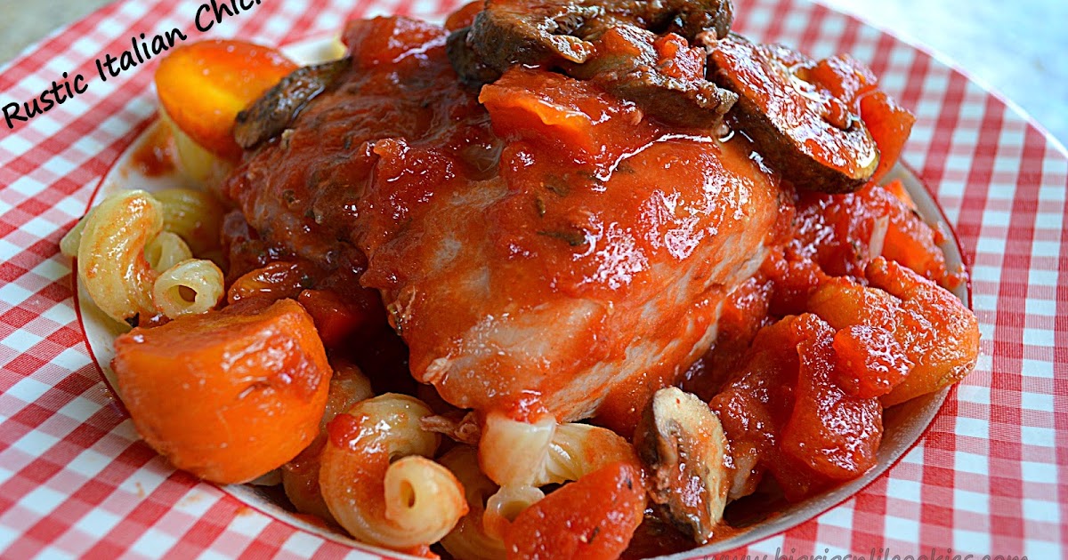 Big Rigs 'n Lil' Cookies: Rustic Italian Chicken and a Giveaway!