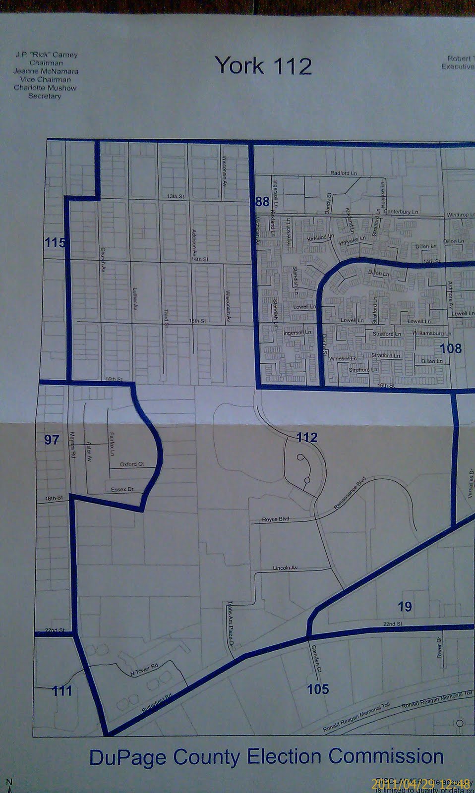 Fighting The Good Fight: Former York Township, IL Precinct 112 DuPage ...