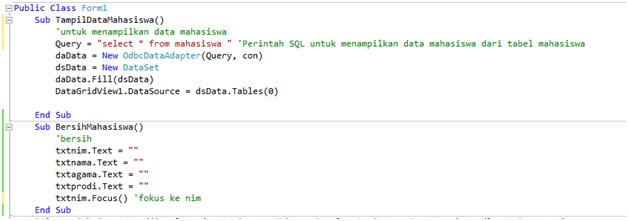 Cara Koneksi Visual Studio (2010) / Vb.Net ke SQL dengan menggunakan ...