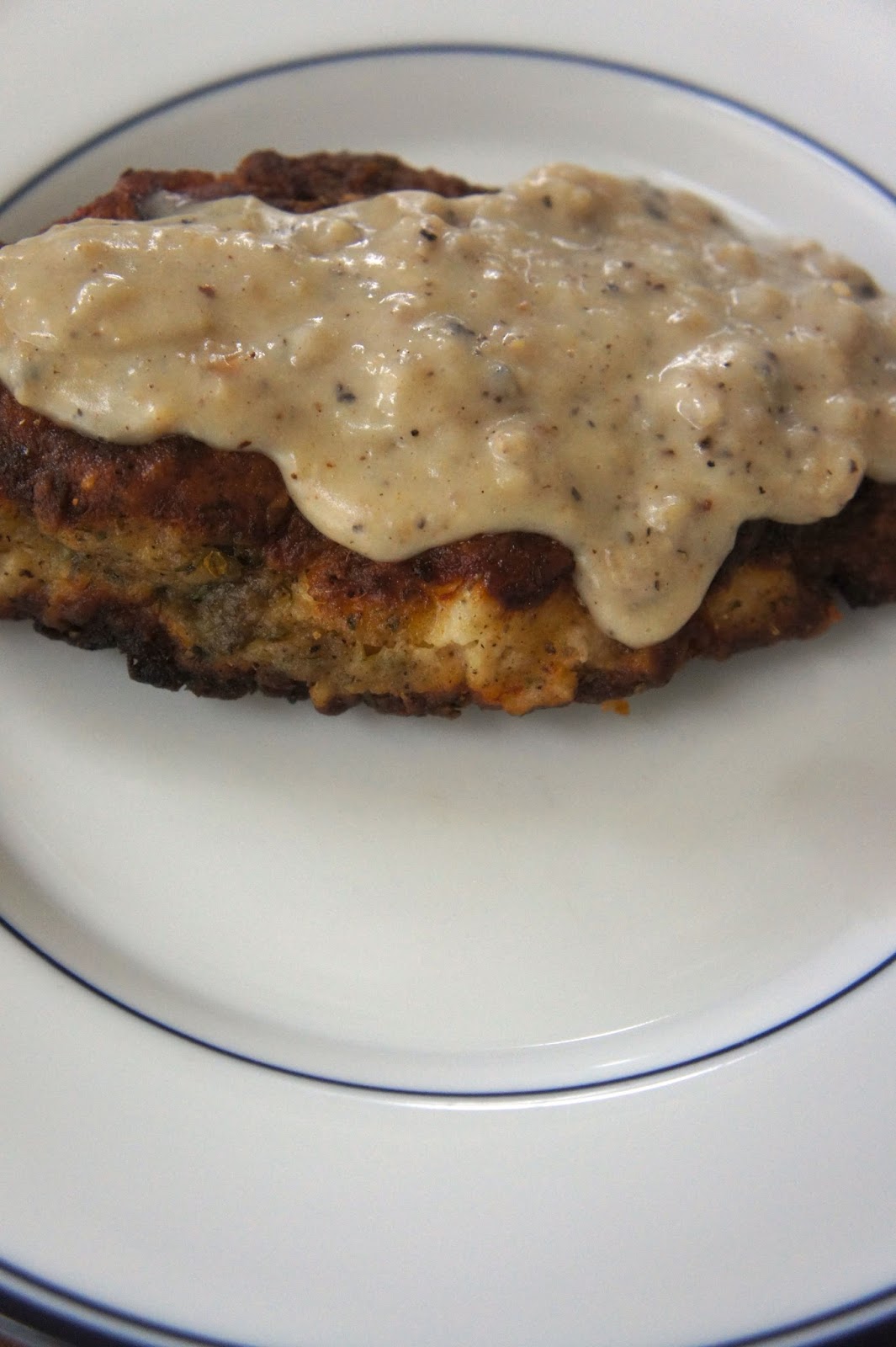 Savory Sweet and Satisfying: Herb Fried Chicken with Black Pepper Gravy