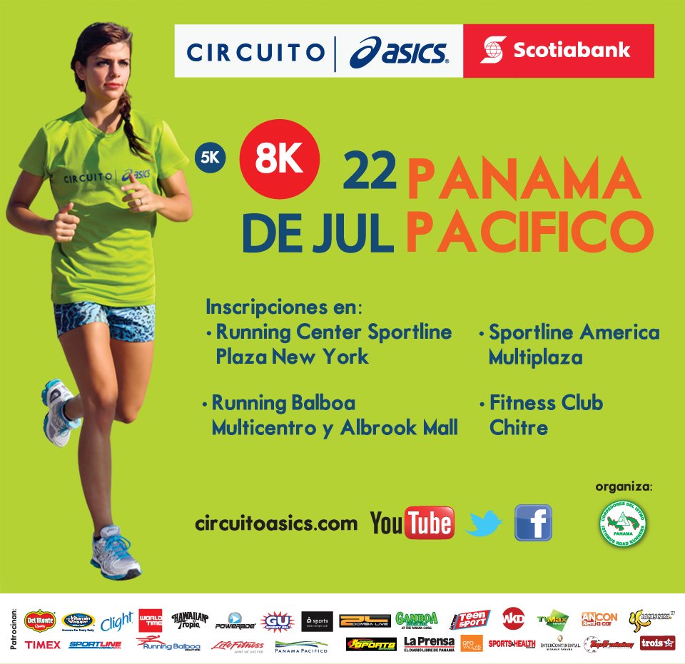 Run Karla Run & More: Los Soleados 8 Kms del Circuito Asics!