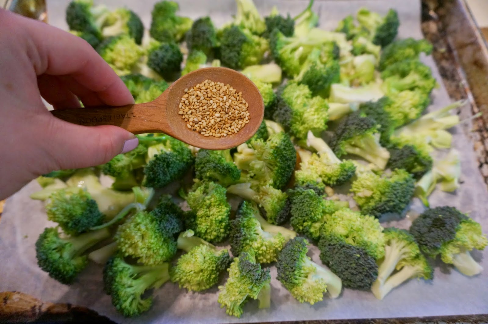 Korean-Style Roasted Broccoli