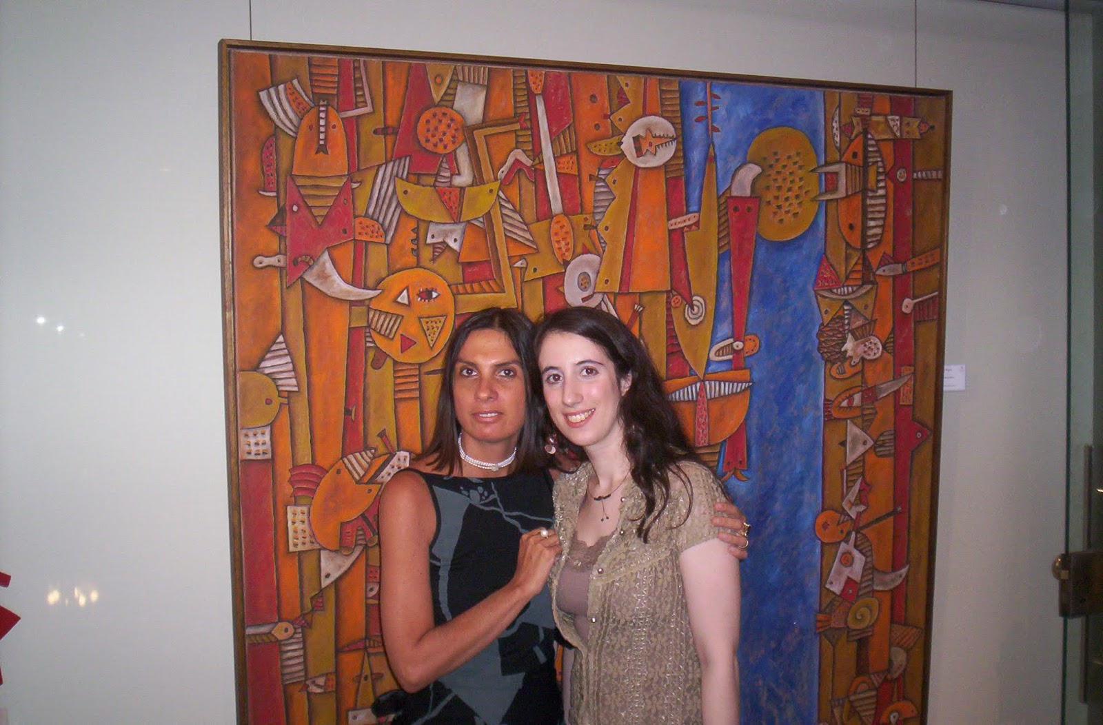 INUSKA APFELBAUM FANS: La Artista Inés María Nigro con su padre el ...