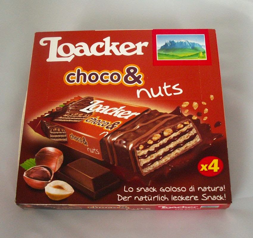 Loacker choco& nuts: