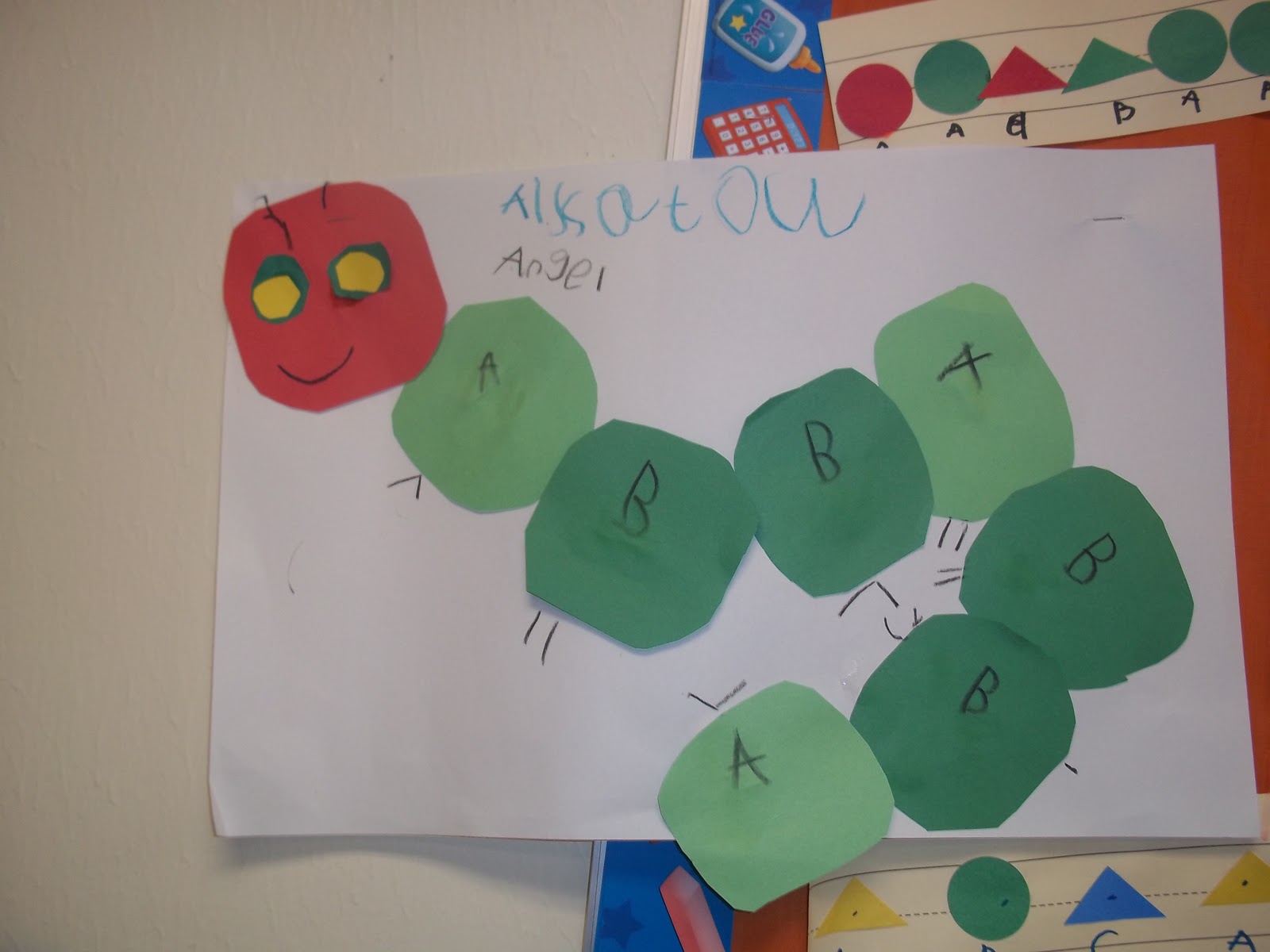 Mrs. Wood's Kindergarten Class: Caterpillar Patterns