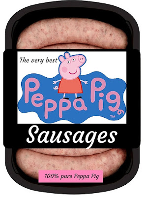 A Green and Rosie Life: Peppa Pig and Sausages
