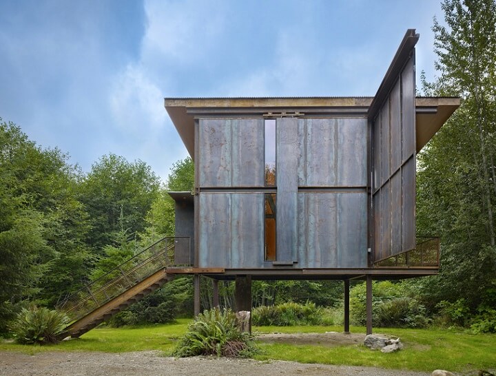 Project Gridless: Six Homes Built on Stilts