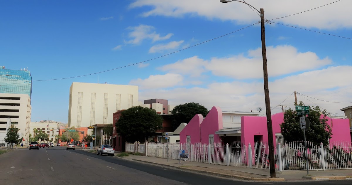 Living Rootless: El Paso: Segundo Barrio: The Pink House