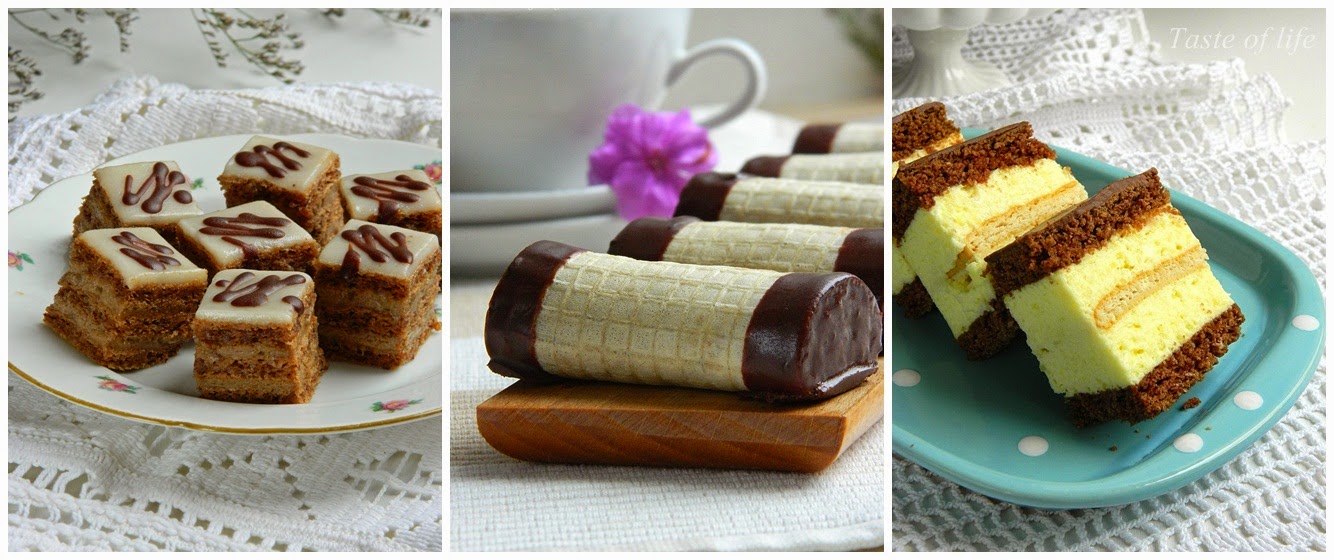 Taste of life: Sitni kolači-tri recepta