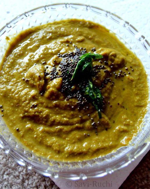 Savi-Ruchi: Spinach and apple bajji | Palak and apple gojju | Spinach ...