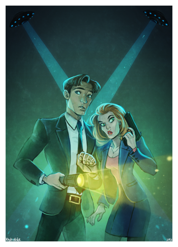 Oh So Geeky: Extraordinary Artwork of The X-Files