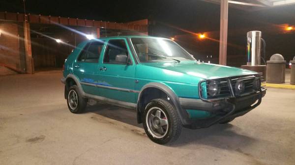 European Markets, 1990 VW Golf Country Syncro 4x4 - 4x4 Cars