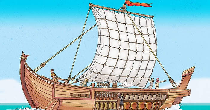 Dusan Pavlic's Illustrations: Roman trading ship