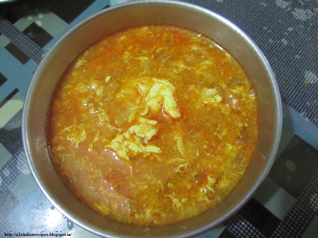 a2zindianrecipes: Anda Curry with Besan