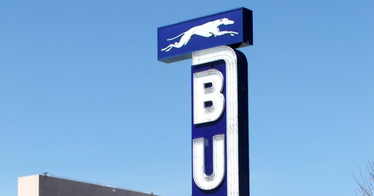 Our Oakland: signs: Greyhound Bus
