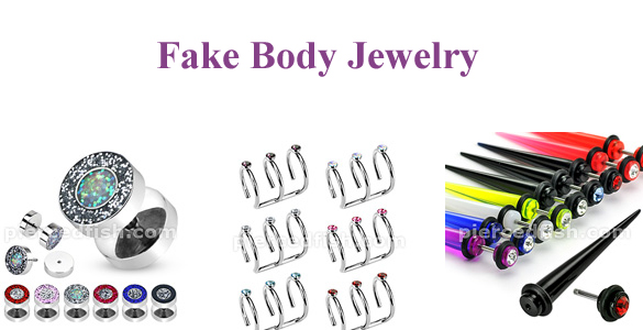 Piercedfish Blog: Fake Body Jewelry