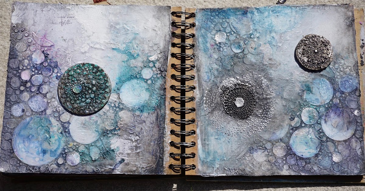 Tando Creative: Circles journal page by Dee