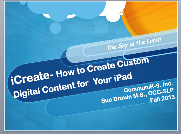iCreate: Creating Custom Digital Content for your iPad – Welcome to ...