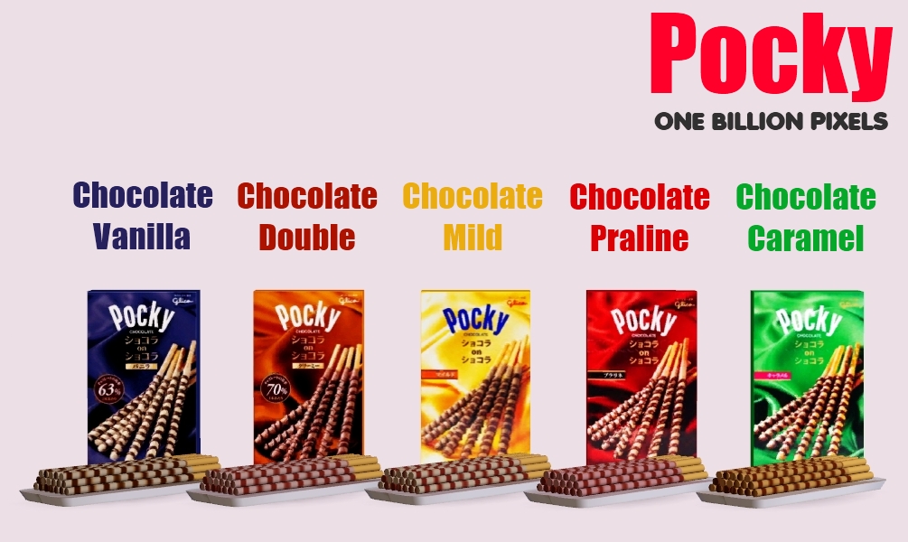 Pocky Set - One Billion Pixels