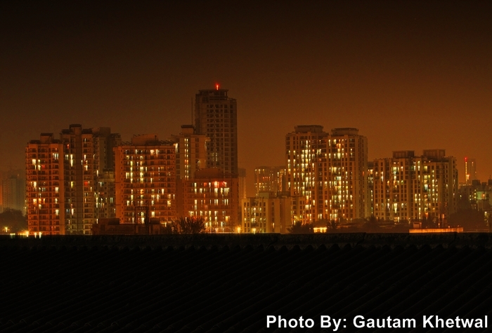 Thane - The Lake City: Thane City in Night