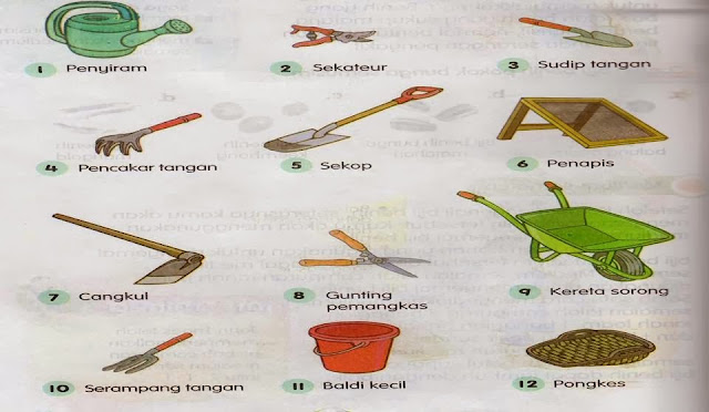PENCINTA PLANTAE: Alatan - Alatan untuk Berkebun/ Pertanian
