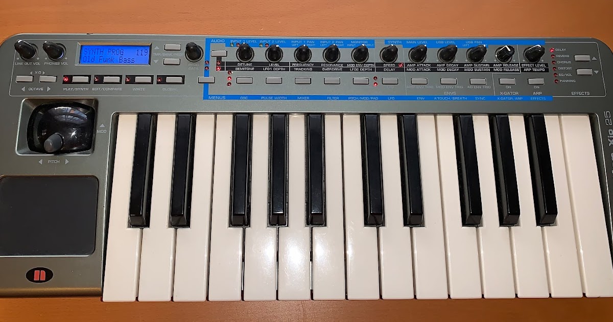 MATRIXSYNTH: Novation Xio 25 - Synth and Controller