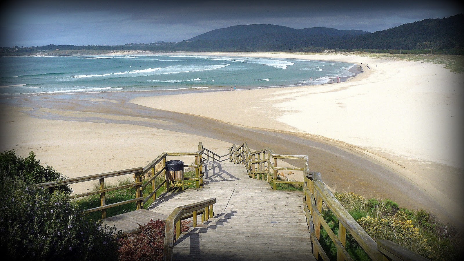 Fotos de Ferrolterra: Playa de San Jorge y Puerto de Ferrol con el ...