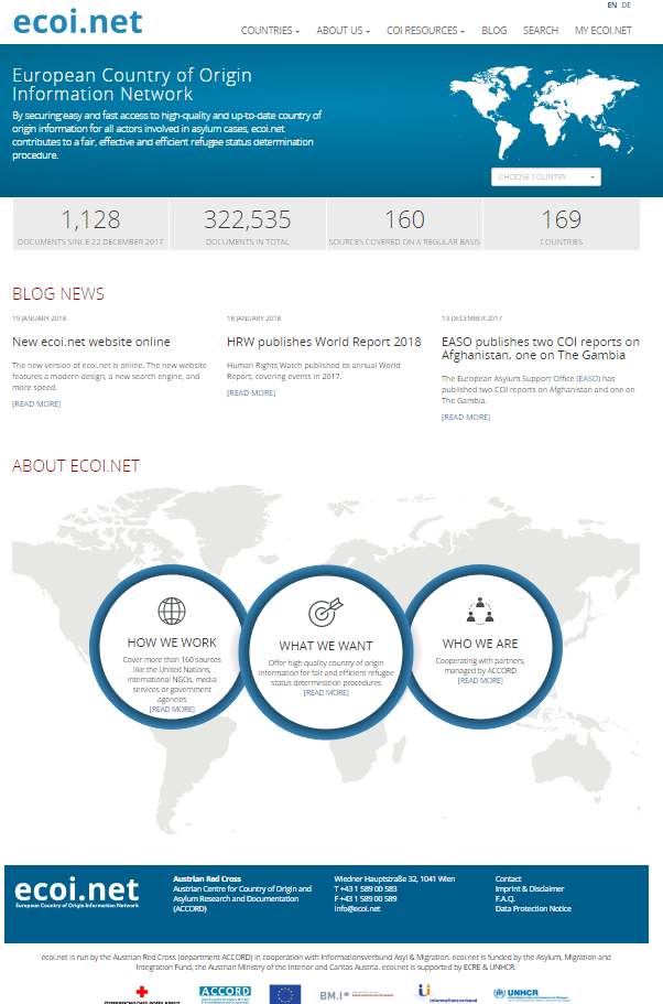 Forced Migration Current Awareness: January 2018