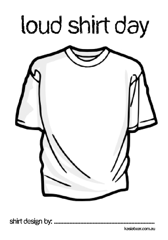 kasiabear... a little bit of me: {free printable..} loud shirt day