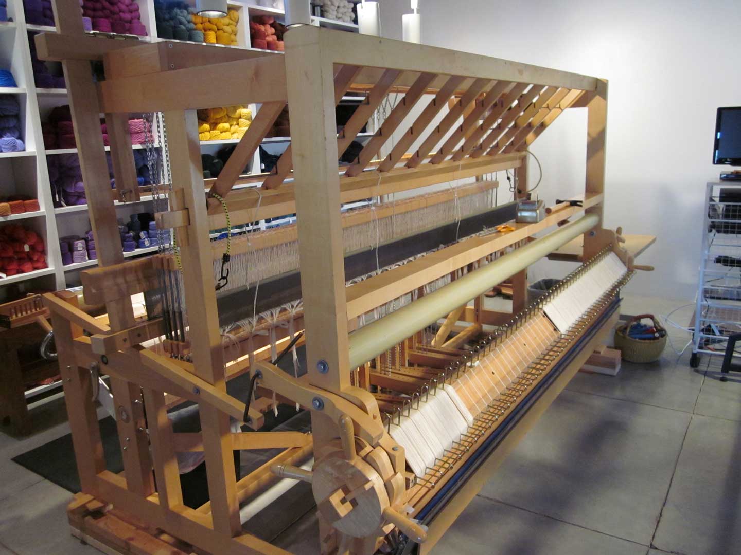Rebecca Mezoff, Tapestry Artist: James Koehler's looms for sale