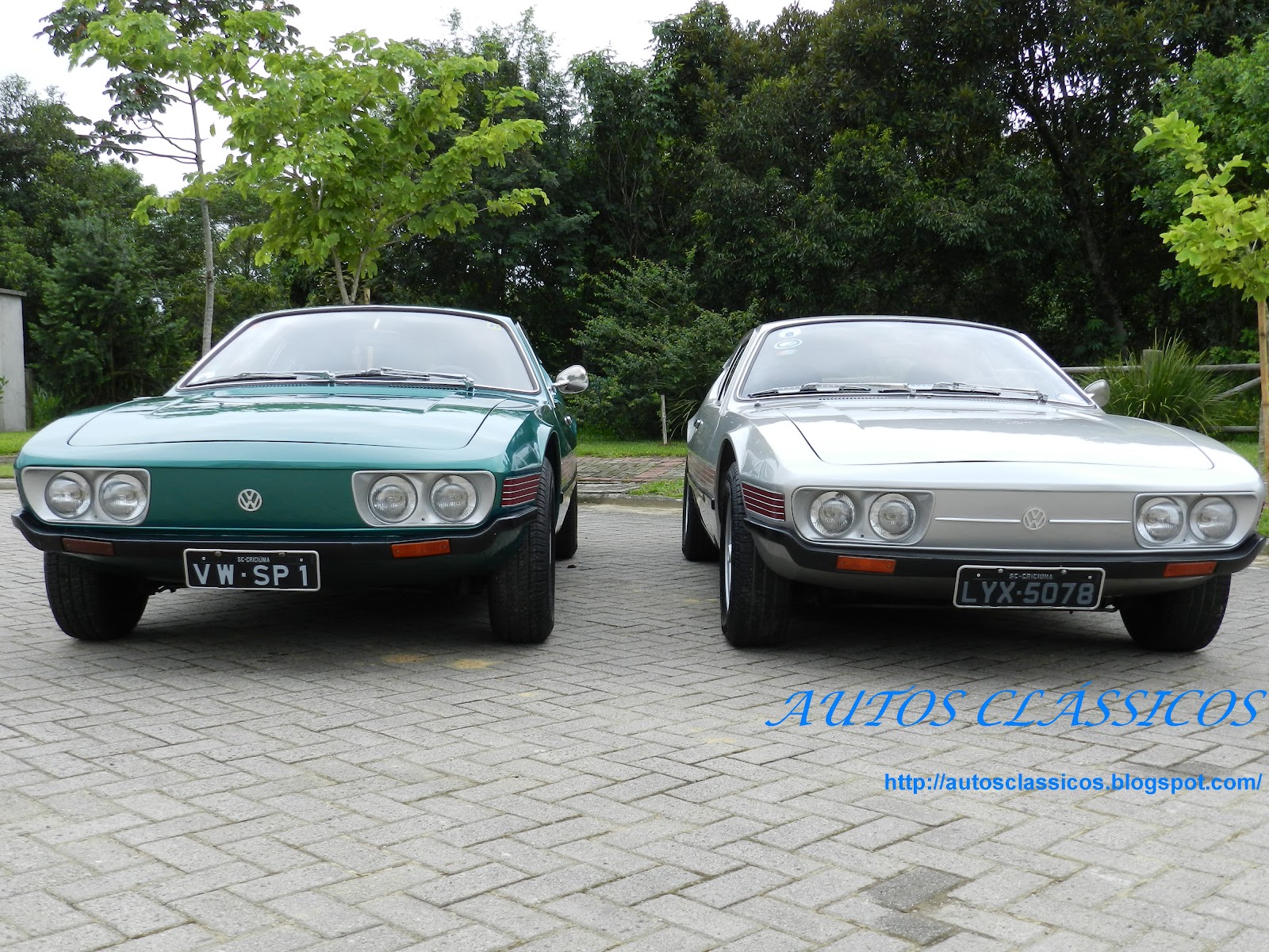 AUTOS CLÁSSICOS: COMPARATIVO - VW SP1 X SP2