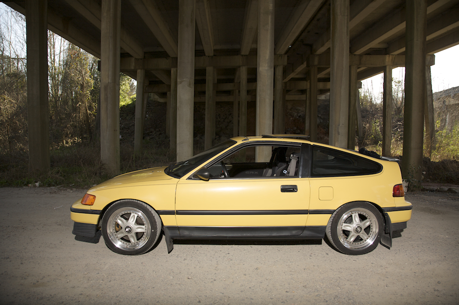 JUN DRUNK and DRAG: Honda CRX 2'nd Generation.