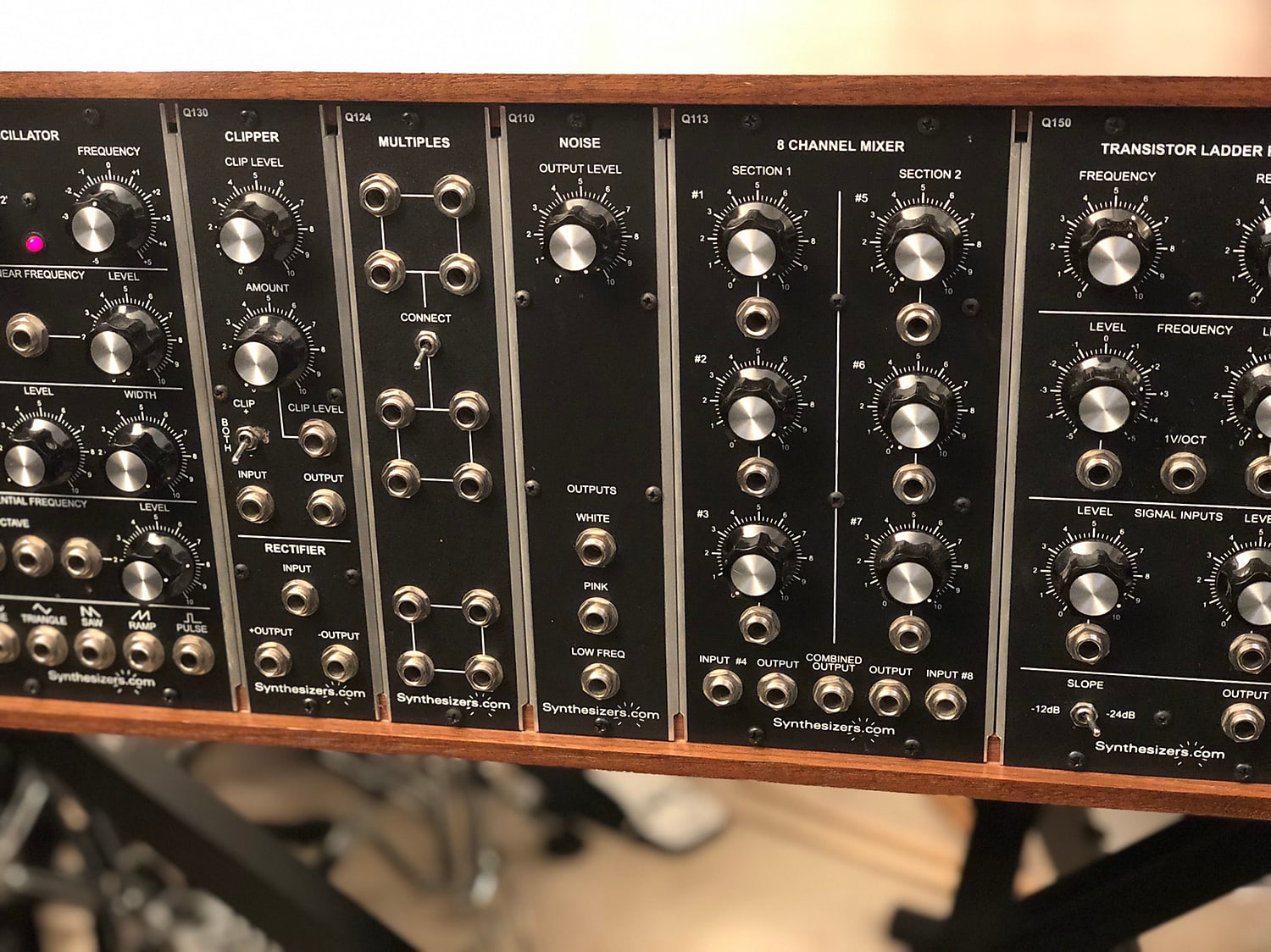 MATRIXSYNTH: Synthesizers.com Modular Synthesizer System MU 5U