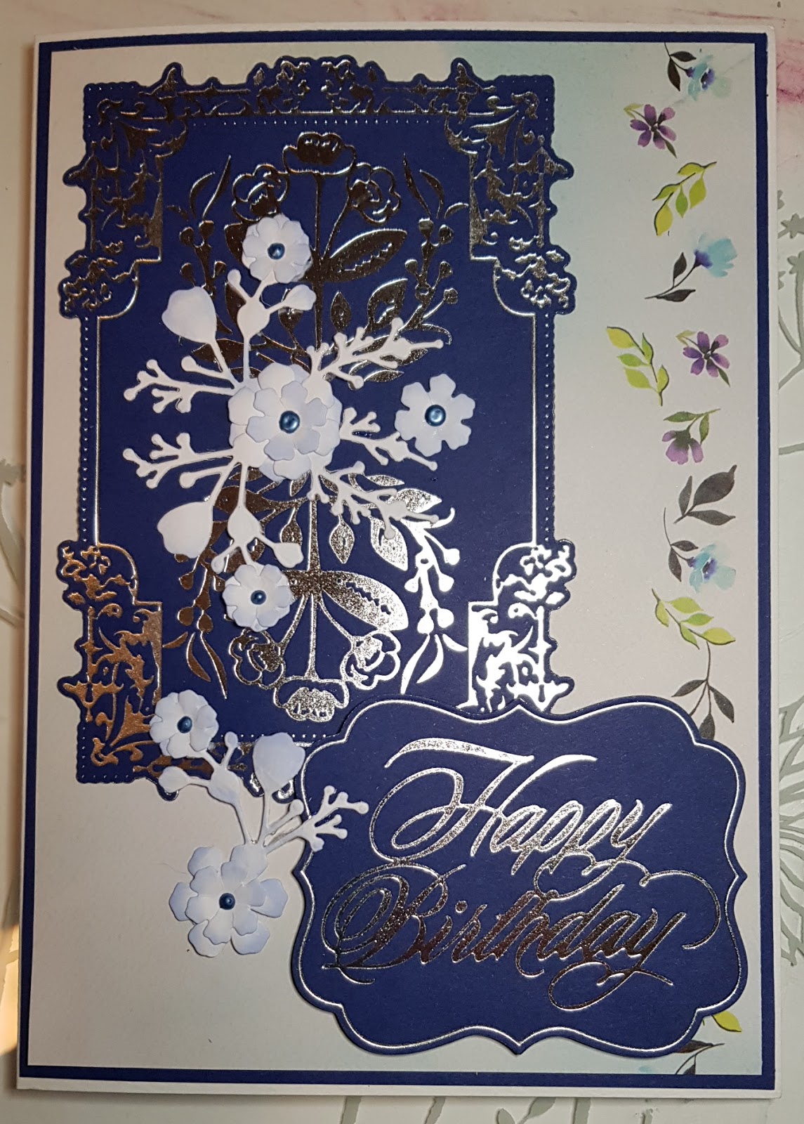 Jo's Crafty Place: Treasured Frames Floral Toppers