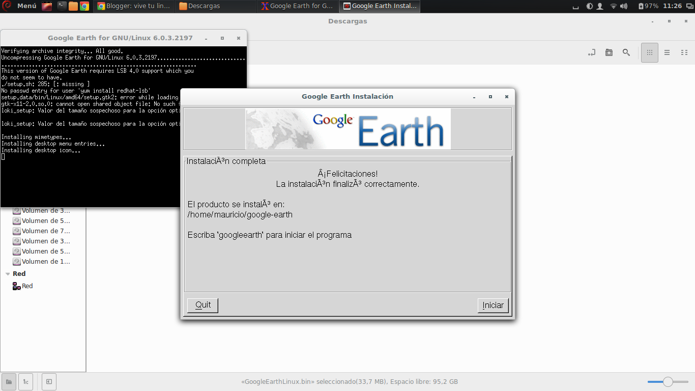 vive tu linux: Instalar google earth pro en debian jessie