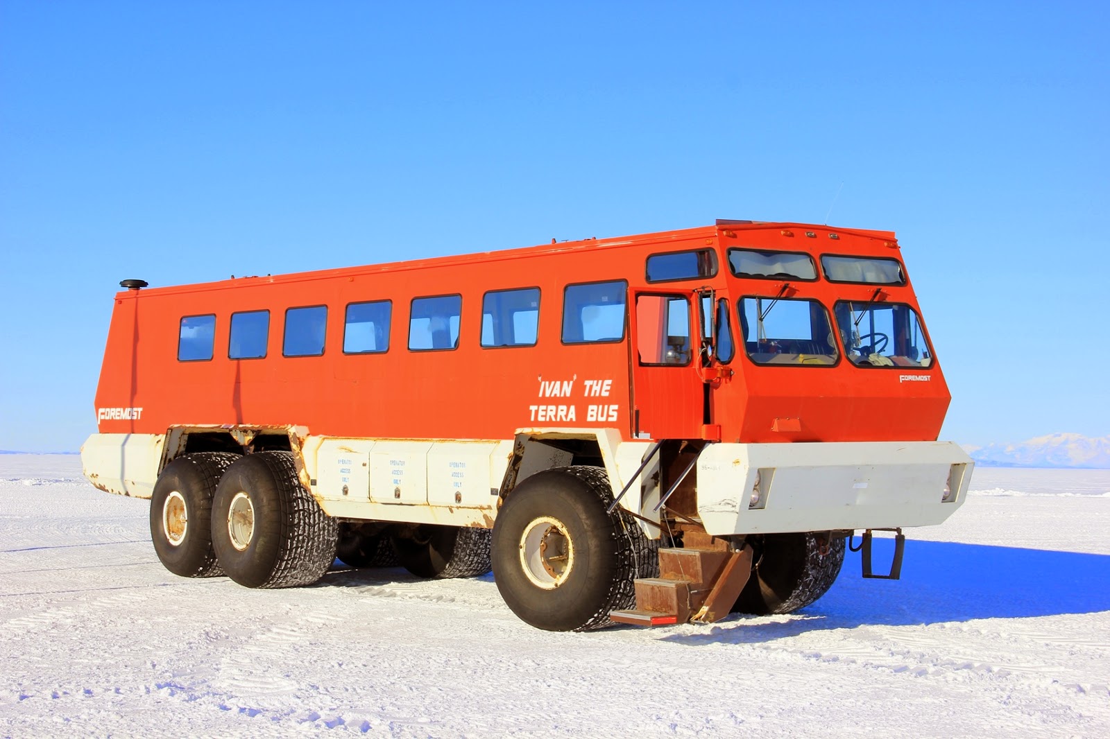 Joy of Discovery: Vehicles in Antarctica