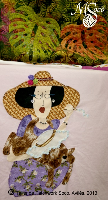 Patchwork Soco: Fotos V Exposición del Taller de Soco: Patchwork A MANO
