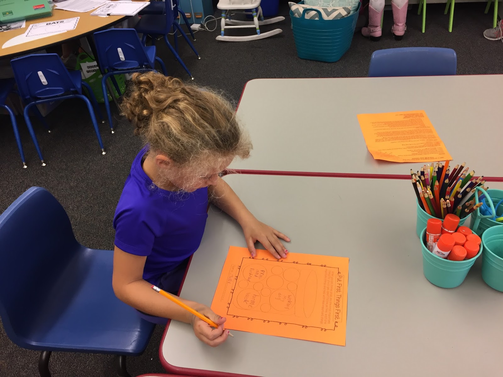 OB School Counseling : Work First Then Play