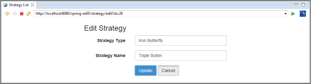 DTR Trading: Spring MVC 4 - Thymeleaf and Bootstrap